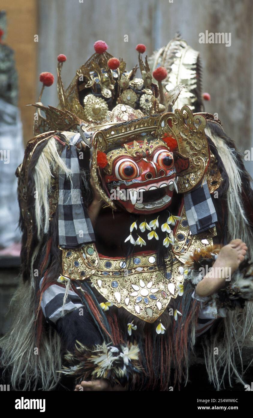 traditional Bali Dance in the town of Ubud on the island Bali in ...