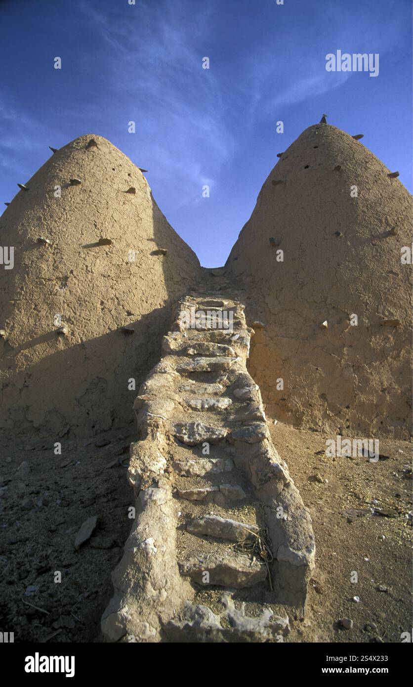 traditional Houses in the Village of Sarouj near Hama in Syria in the ...