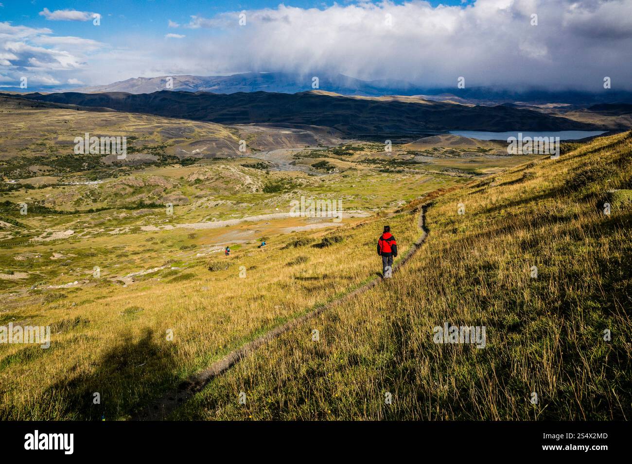 hikers, Torres del Paine National Park, National System of Protected ...