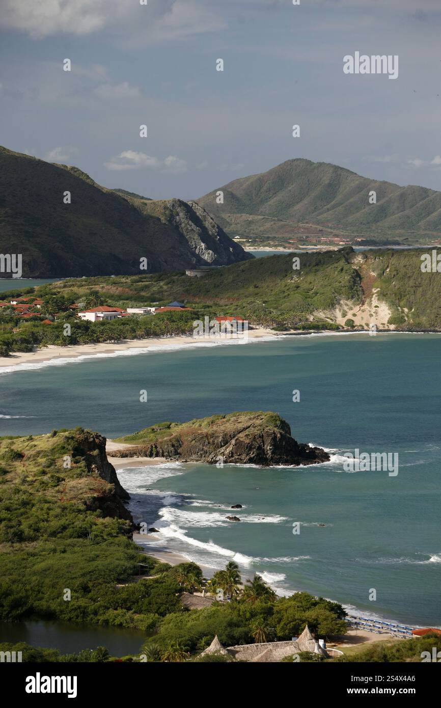 the Coast with the beach Playa Pedro Gonzalez in the town of Pedro ...