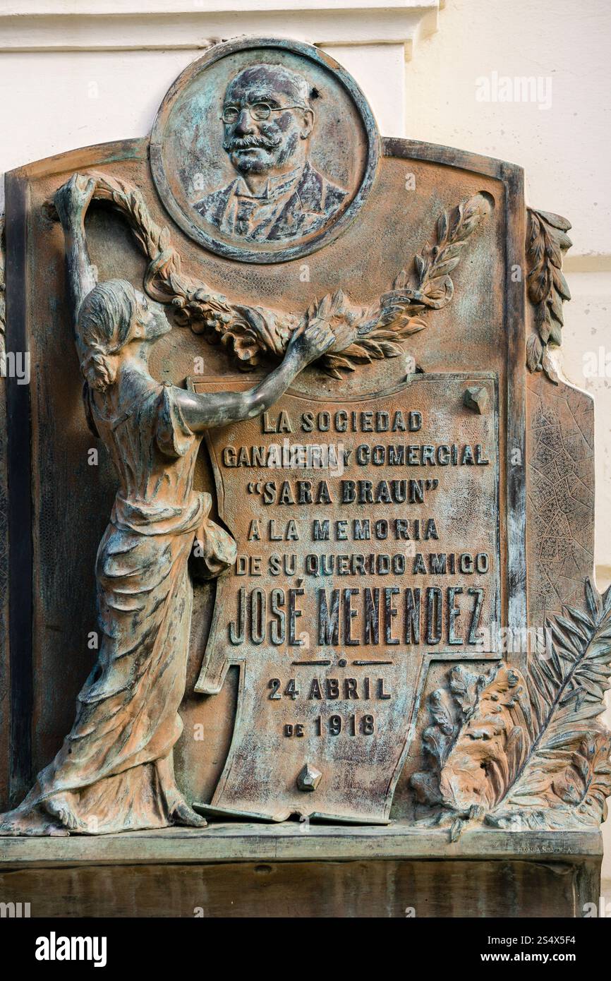 Mausoleum of José Menendez, Sara Braun municipal cemetery, 1894, Punta ...