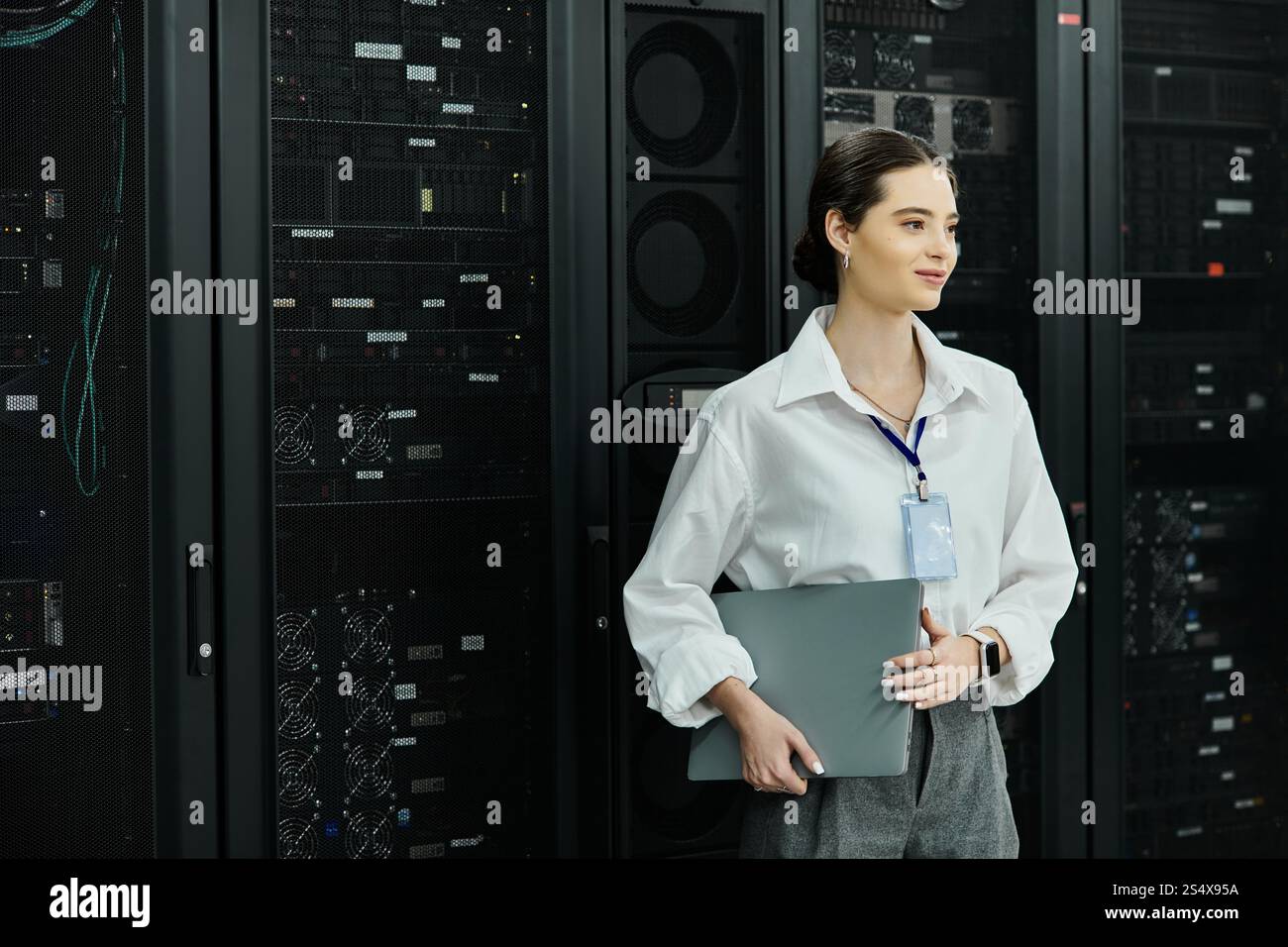High tech cybersecurity room hi-res stock photography and images - Alamy