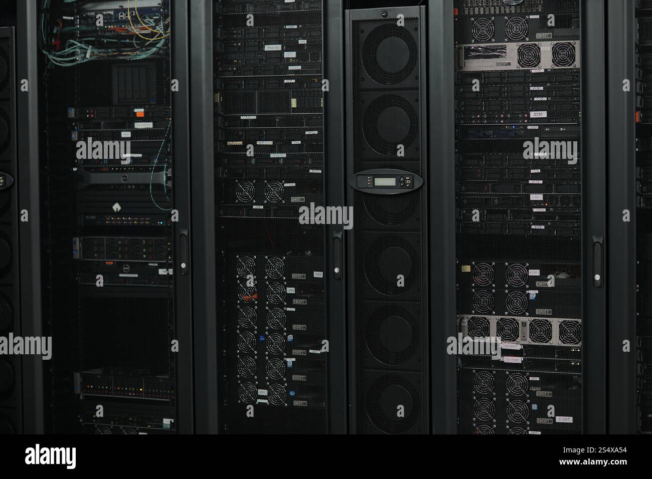 server systems in a modern data center setting Stock Photo - Alamy
