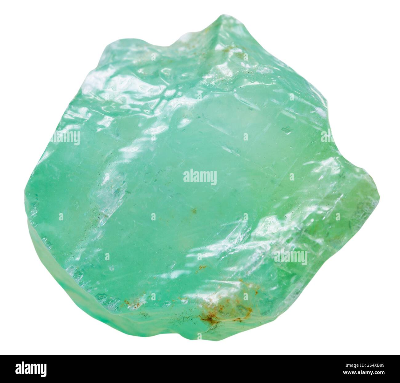 macro shooting of collection natural rock - green Calcite mineral stone ...