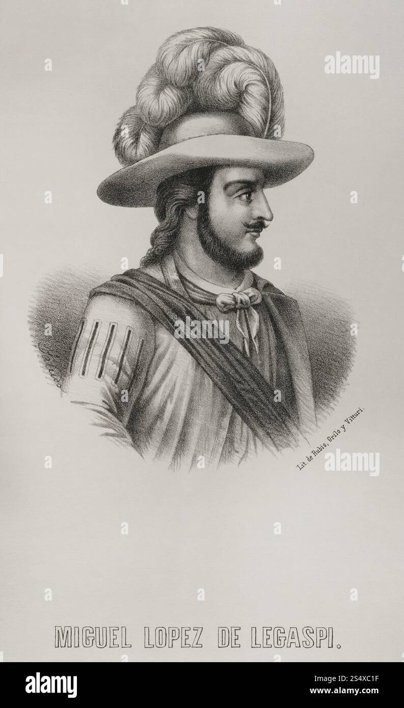 Miguel López de Legazpi (1502-1572). Spanish admiral. First Governor ...