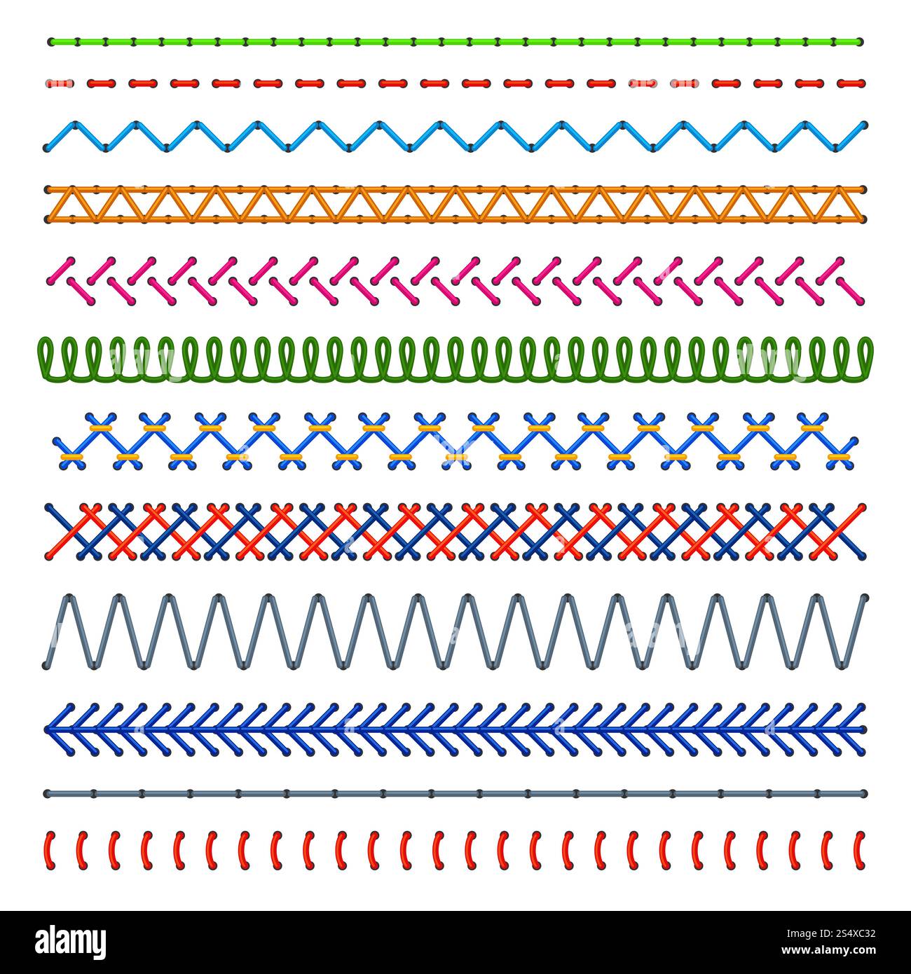 Stitched seams hi-res stock photography and images - Alamy