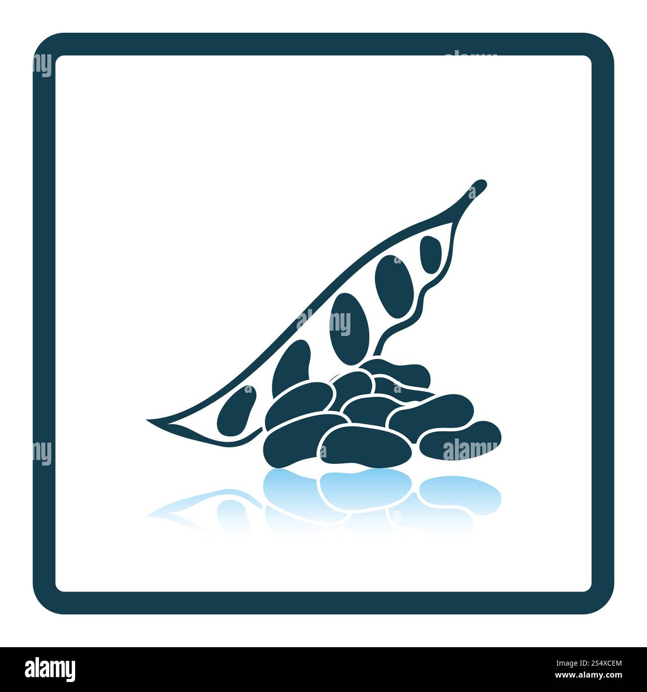Soy bean icon hi-res stock photography and images - Alamy
