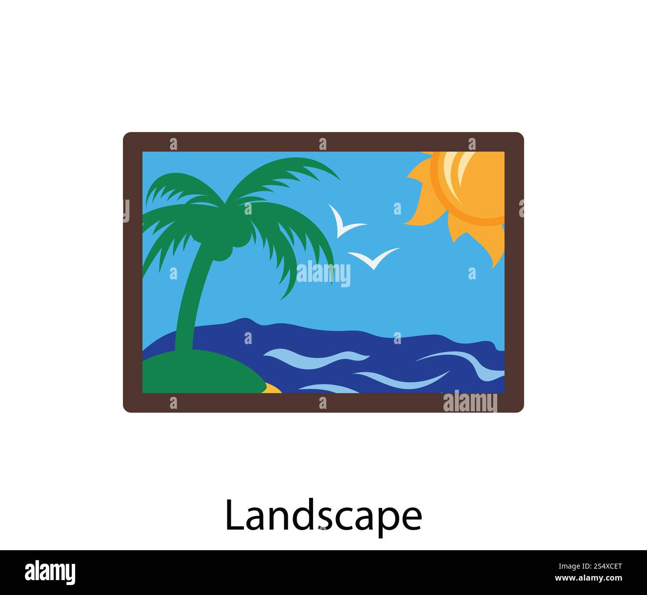 Landscape design photography Cut Out Stock Images & Pictures - Alamy