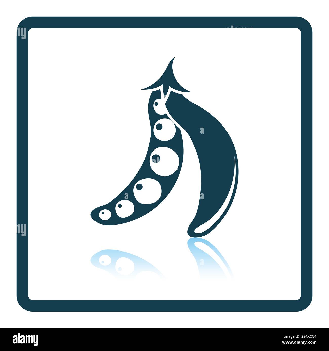 Pea business logo Cut Out Stock Images & Pictures - Alamy