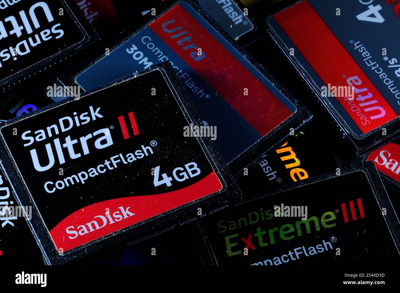 Digital compact flash card for camera Stock Photo - Alamy
