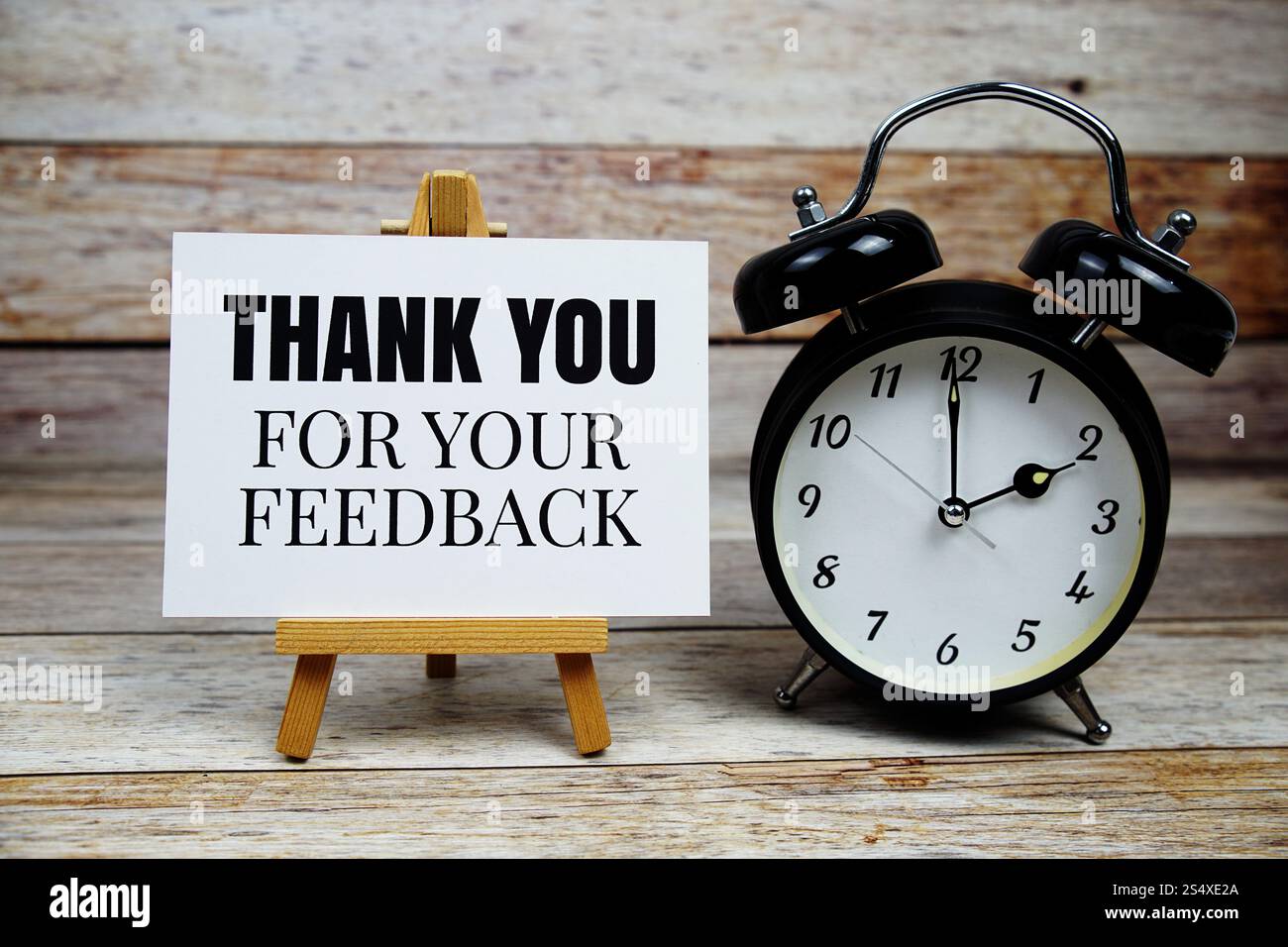 Thank Your for your Feedback Stock Photo - Alamy