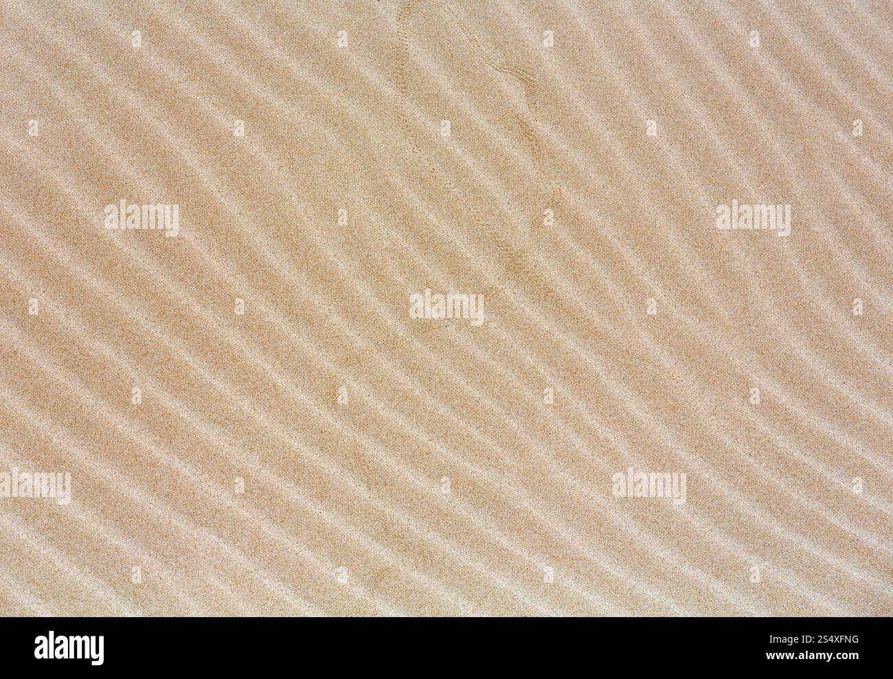 White sand background with barely visible waves after surf on beach ...