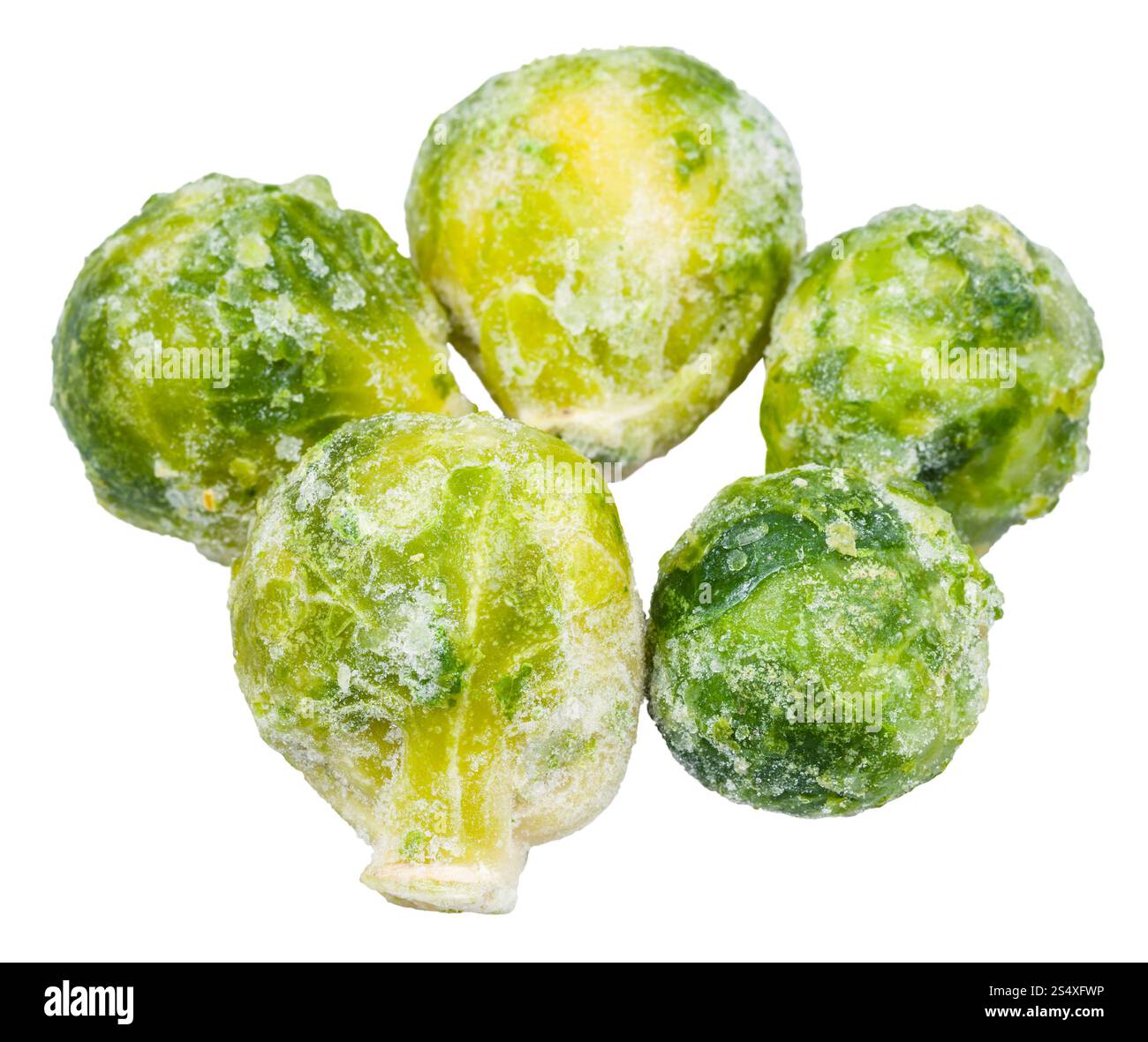 Frozen brussels sprouts Cut Out Stock Images & Pictures - Alamy