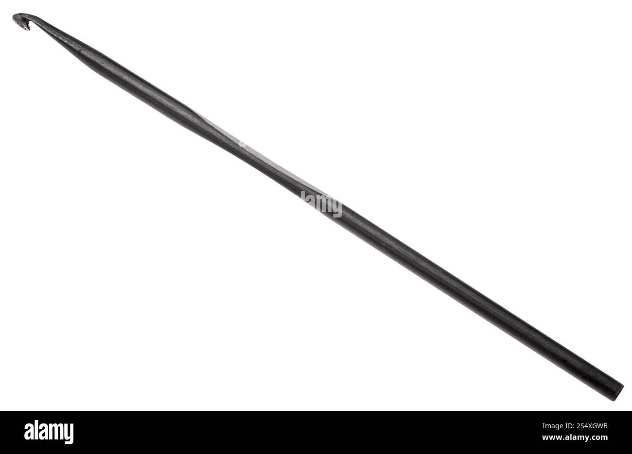 metal crochet hook isolated on white background Stock Photo - Alamy