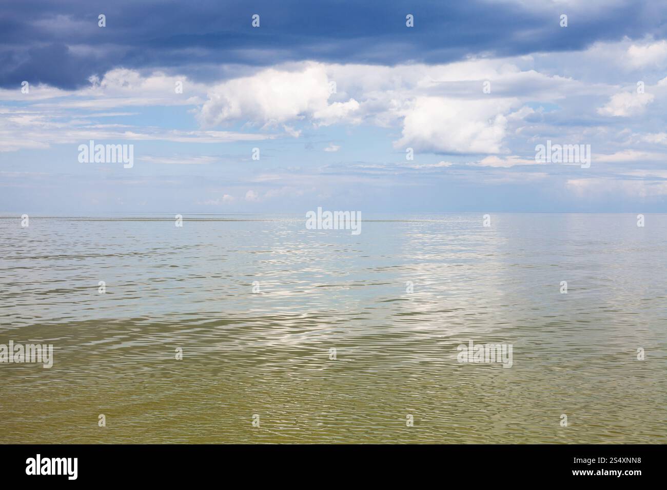 Blue calm sea water sky hi-res stock photography and images - Alamy