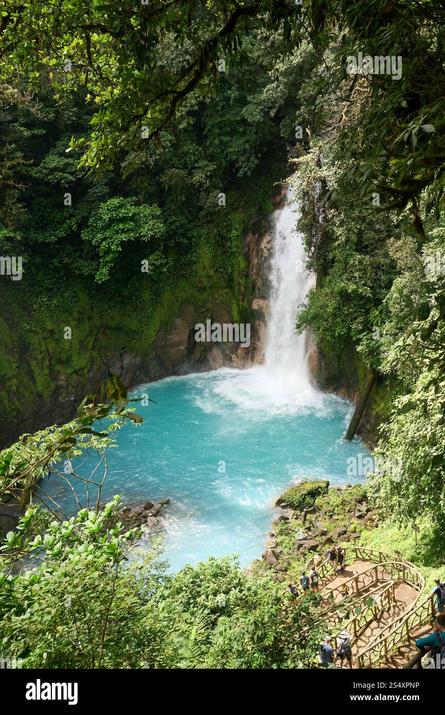 Alajuela Province, Costa Rica - November 19, 2024 - the Celeste river ...
