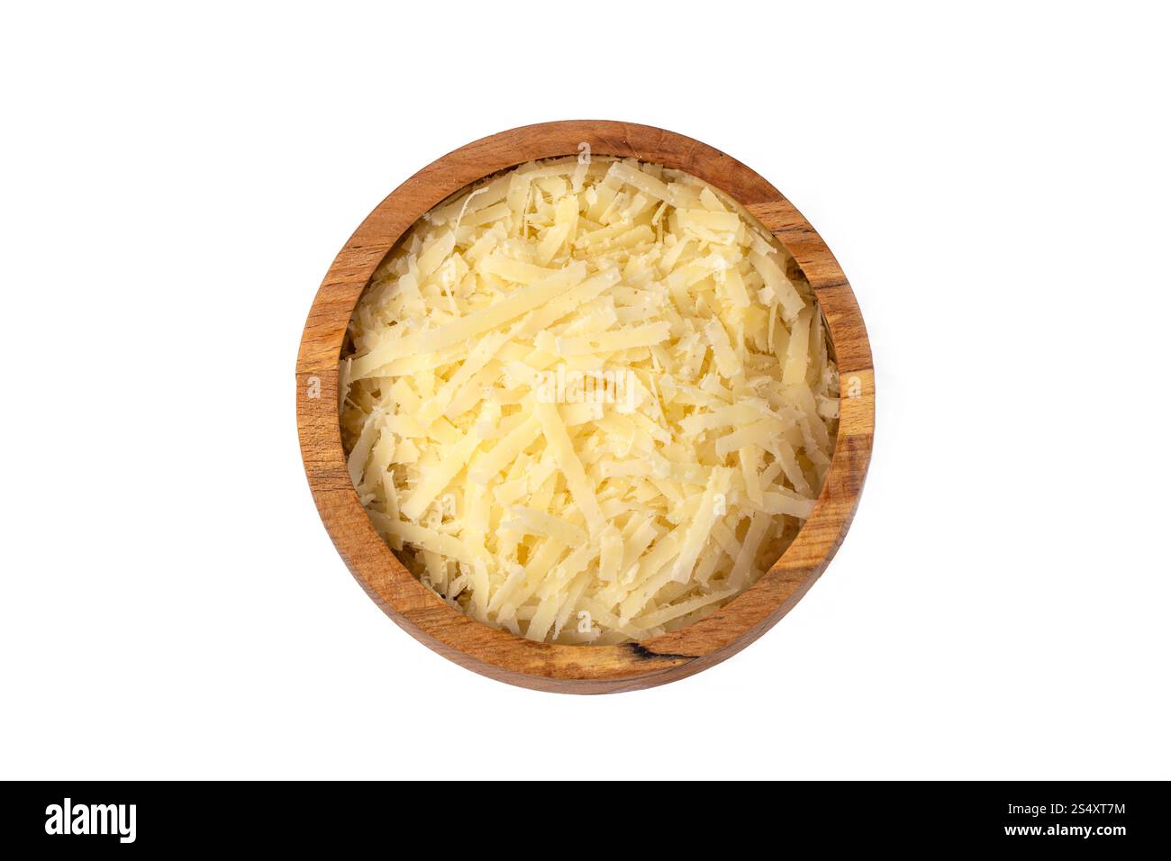 Grated yellow hard cheese Cut Out Stock Images & Pictures - Alamy
