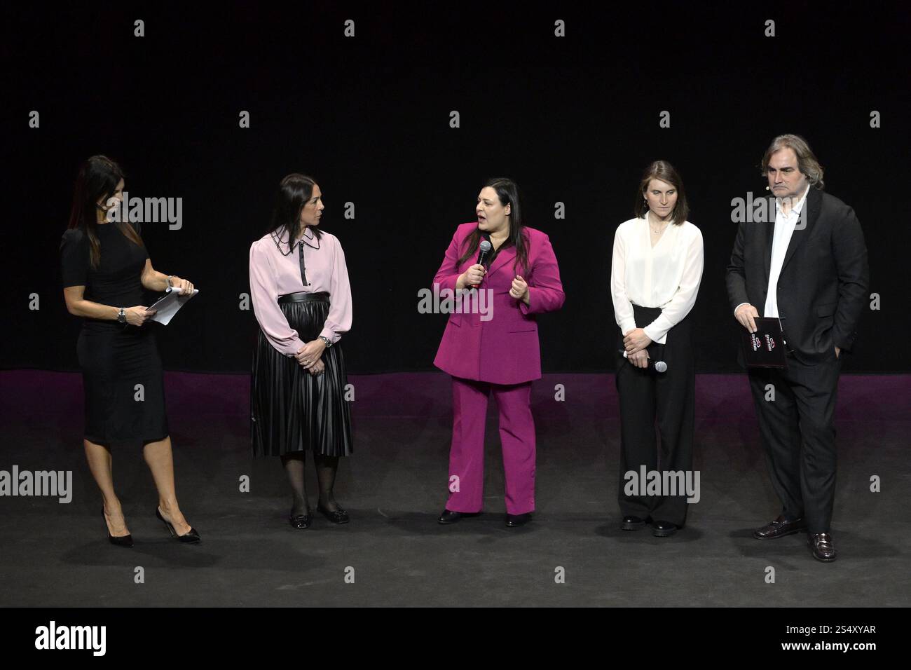 Roma, Italia. 11th Jan, 2025. Barbara Pedrotti, Marta Bastianelli ...