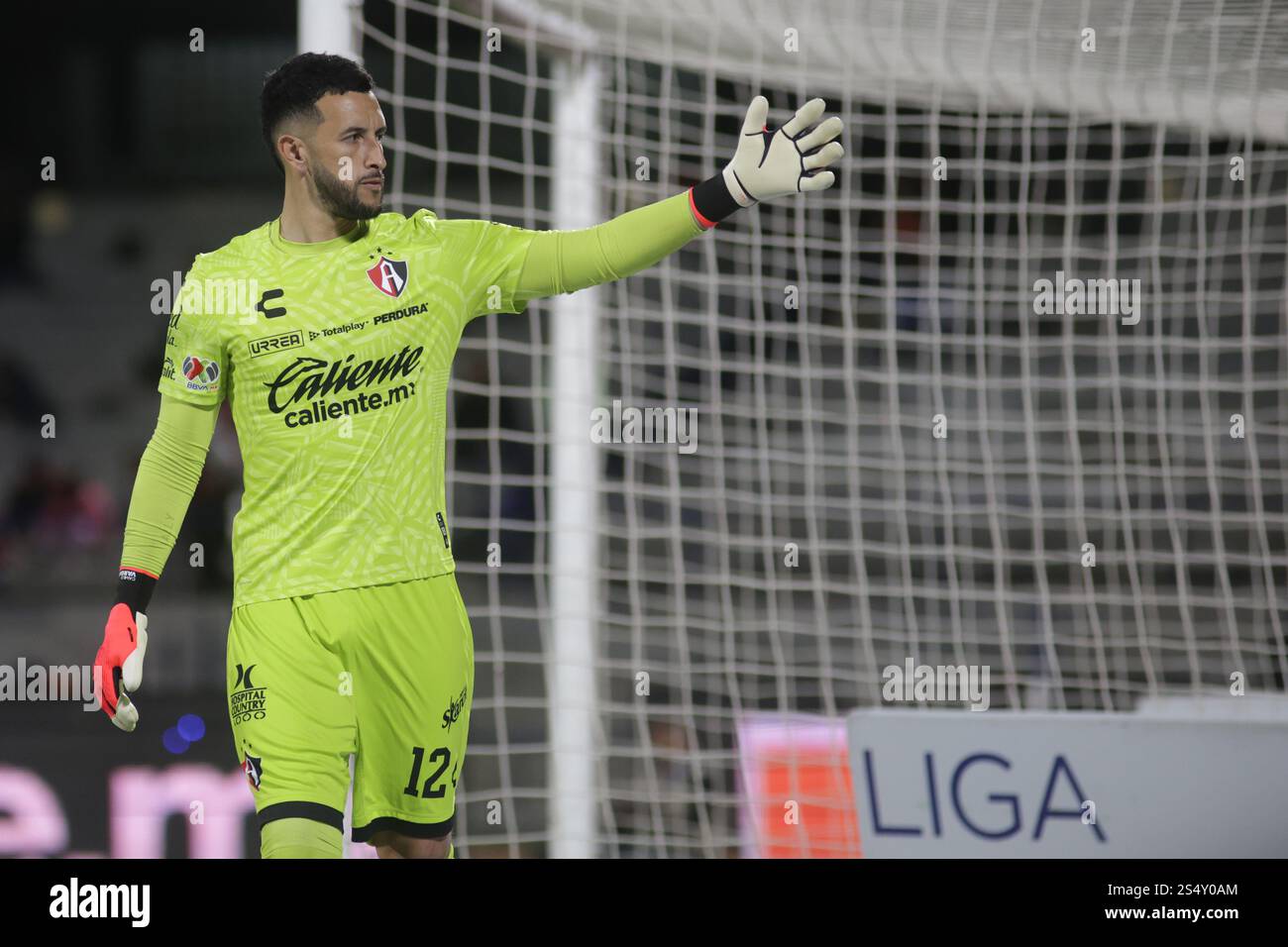Mexico City, Mexico. 12th Jan, 2025. Goalkeeper Camilo Vargas #12 of ...
