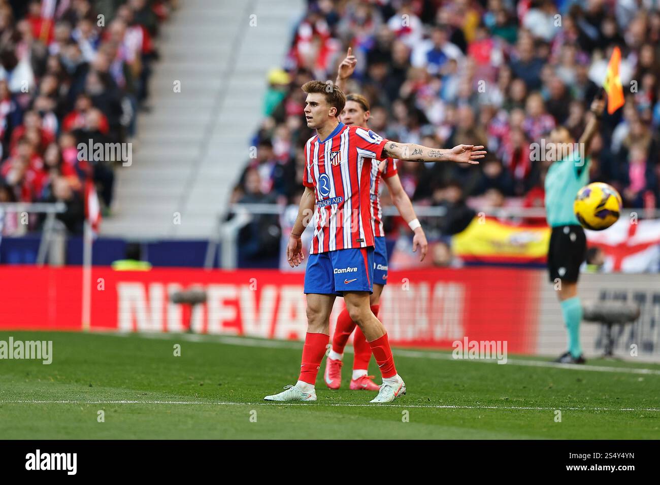 Pablo Barrios (Atletico), JANUARY 12, 2025 - Football / Soccer ...