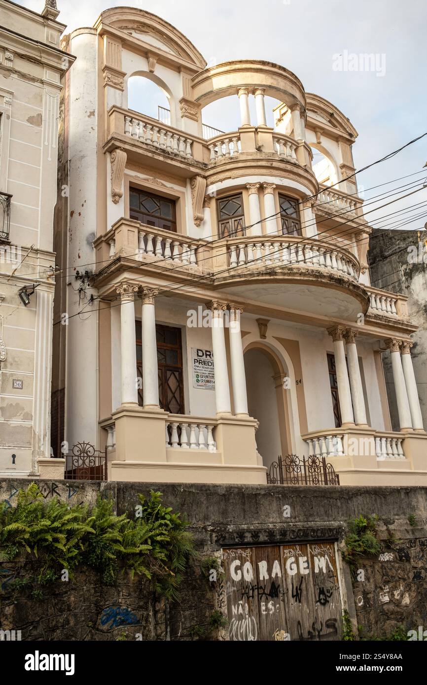 A Colonial Villa under renovation in Santa Teresa, Rio De Janeiro ...
