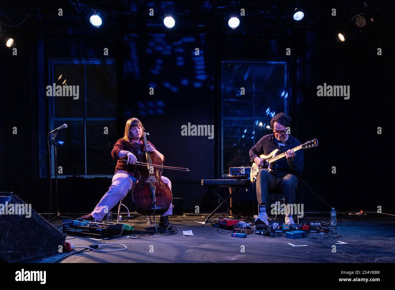 Janel & Anthony perform during Winter JazzFest Manhattan Marathon at ...