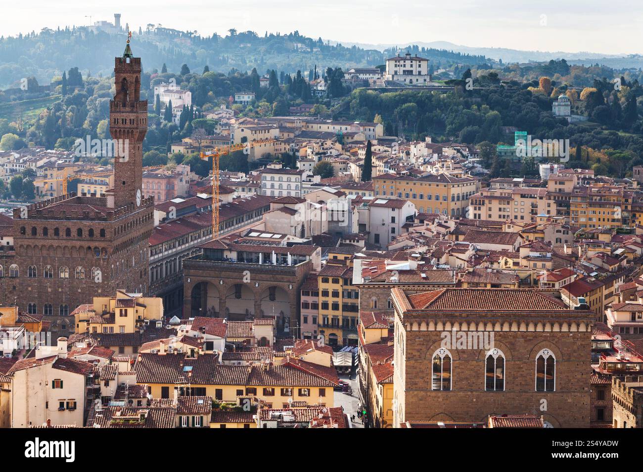 Florence city view from above. Italy Stock Photo - Alamy