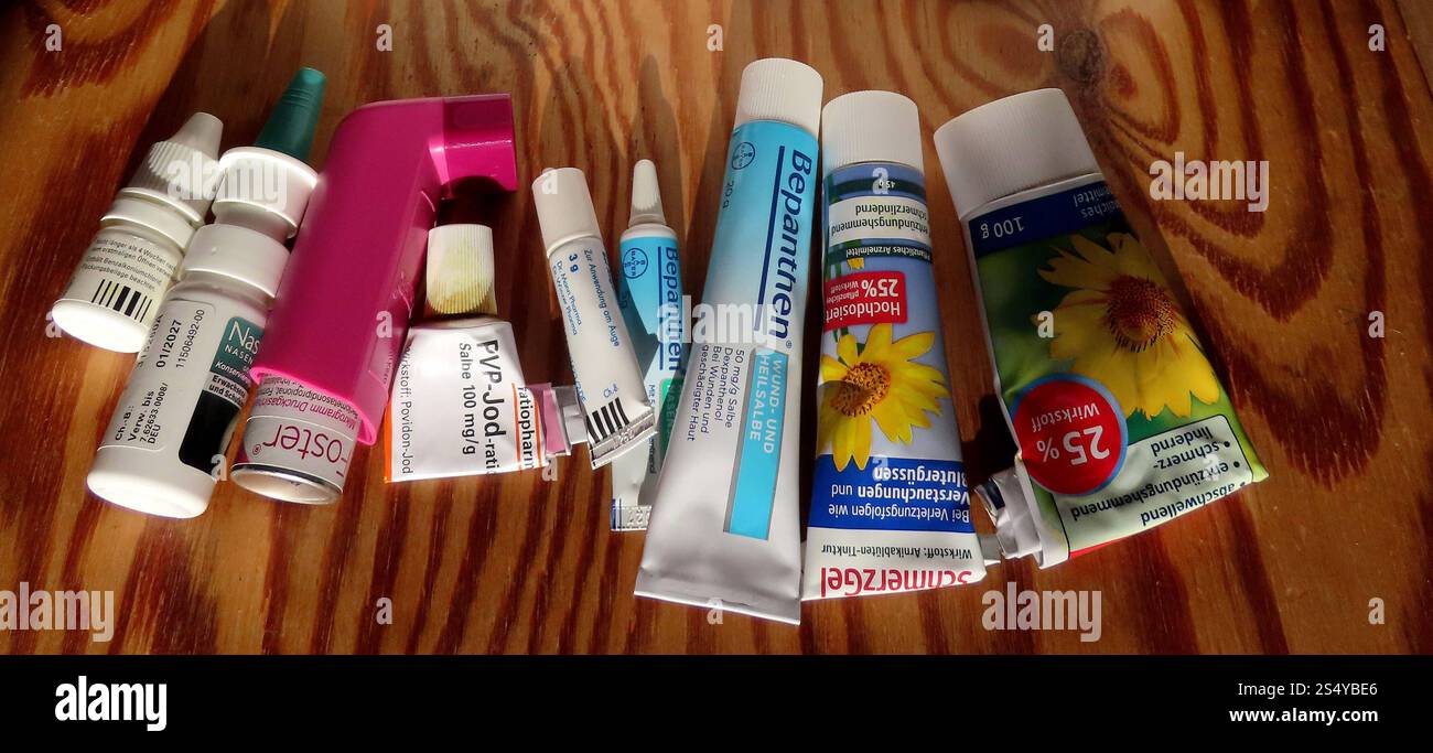 ...Salben,Cremes und Spray - teilweise Verschreibungspflichtig ...