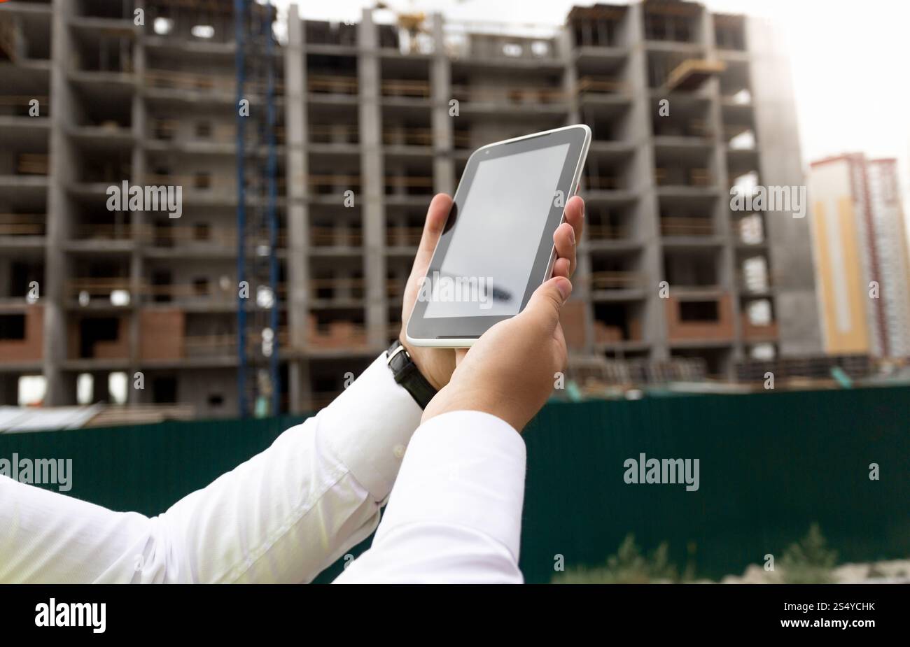 Closeup young beautiful architect engineer hi-res stock photography and ...