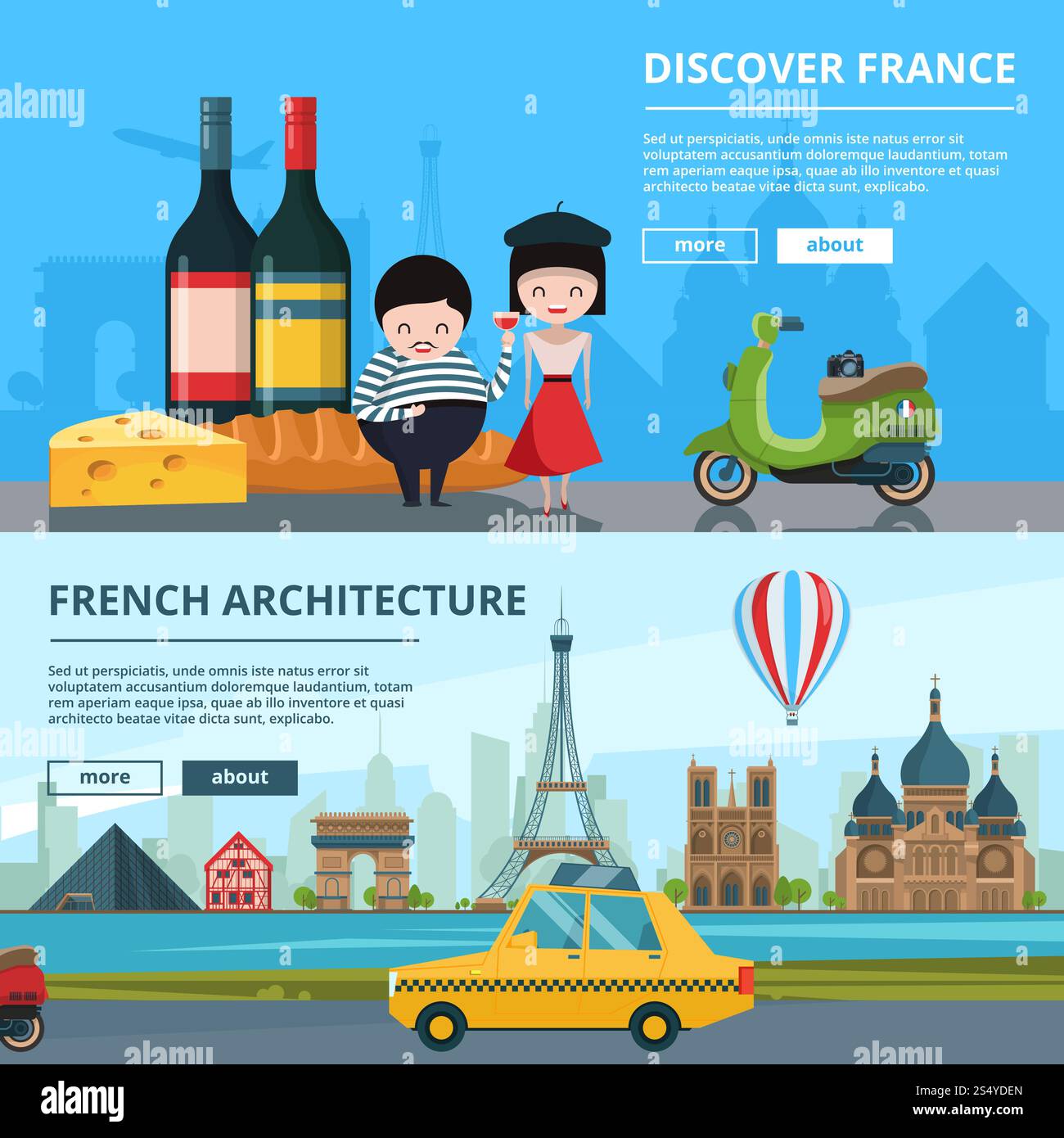 Travel poster illustration hi-res stock photography and images - Alamy
