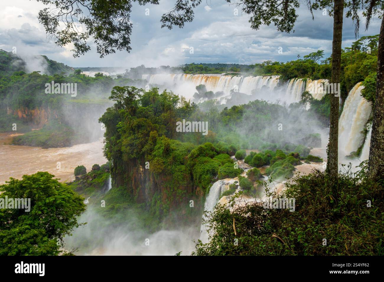 Iguazu Falls National Park Tropical Waterfalls And Rainforest