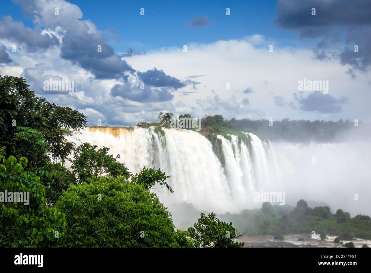 Iguazu Falls National Park Tropical Waterfalls And Rainforest