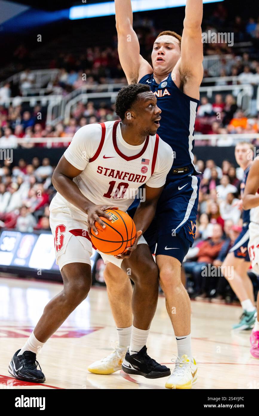 PALO ALTO, CA - JANUARY 11: Stanford Cardinal forward Chisom Okpara (10 ...