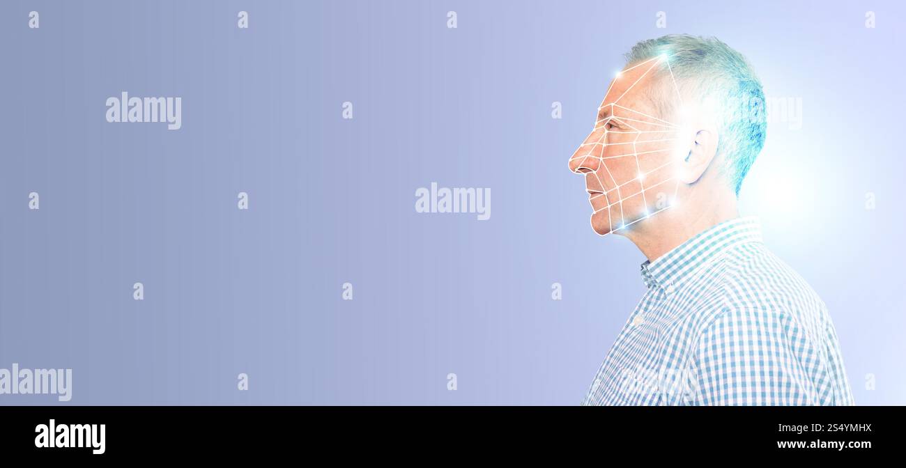 Modern facial recognition technology enhancing identification and ...