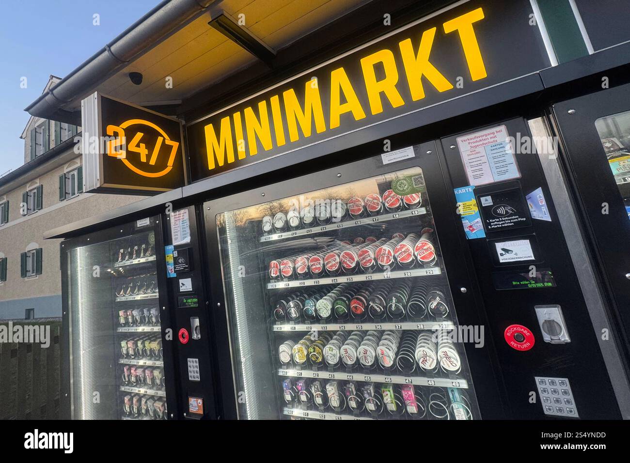 24/7 Minimarkt,Automaten Store, *** 24 7 Minimarket, vending machine ...