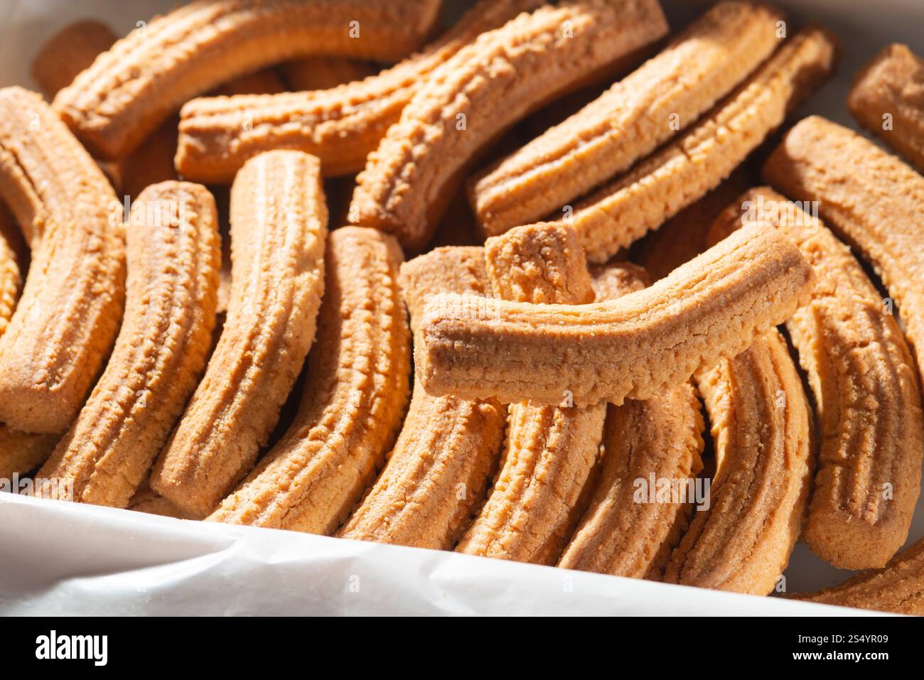 Italy, Piedmont, Casale Monferrato, Krumiri Traditional Biscuit Stock ...