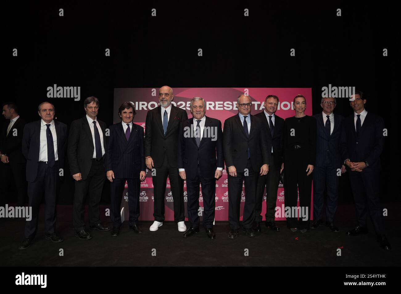 Antonio Tajani Paolo Bellino, Urbano Cairo, Edi Rama, Roberto Gualtieri ...