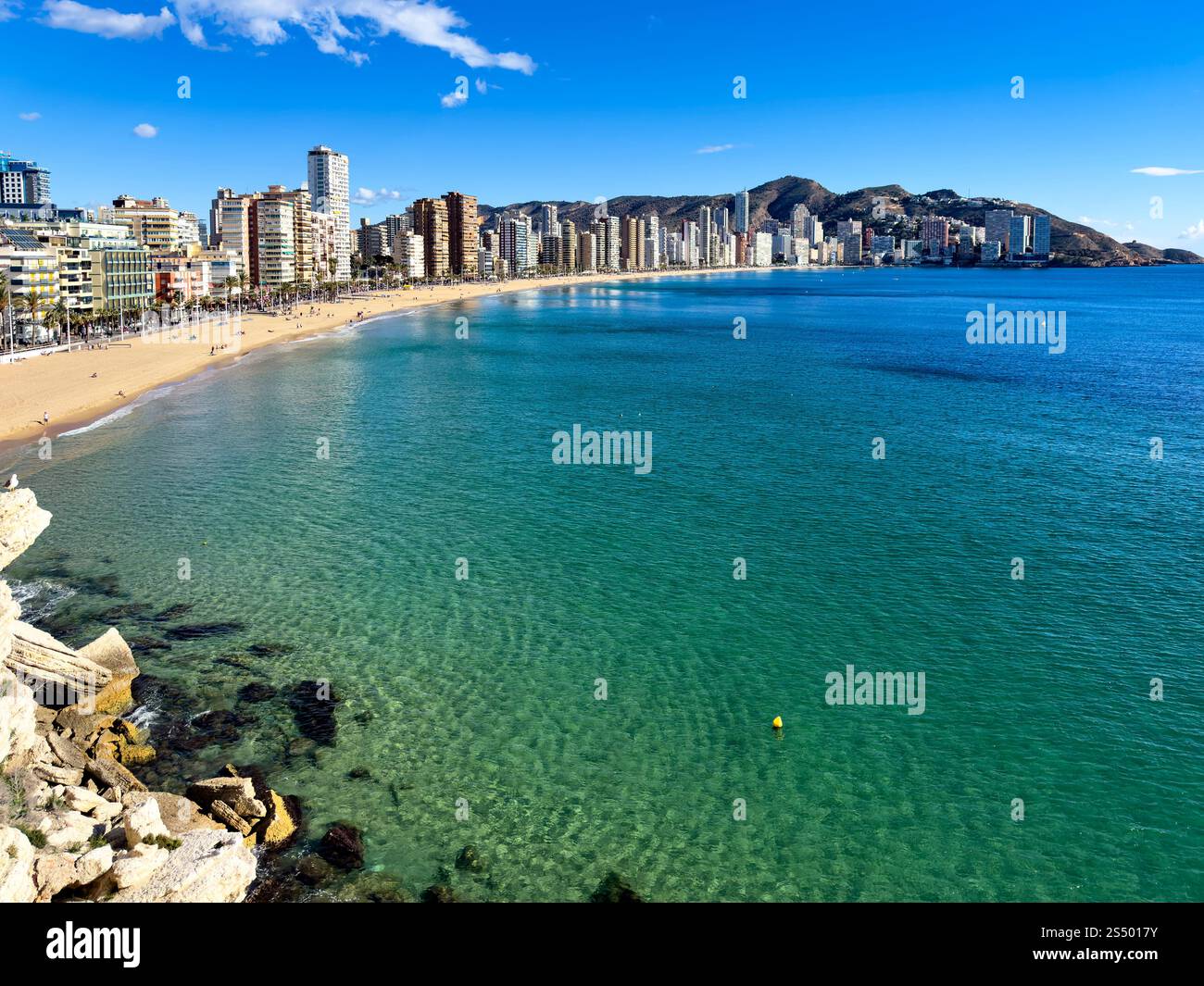 Benidorm; Spain; January 12, 2025: Visiting the Balcony of the ...