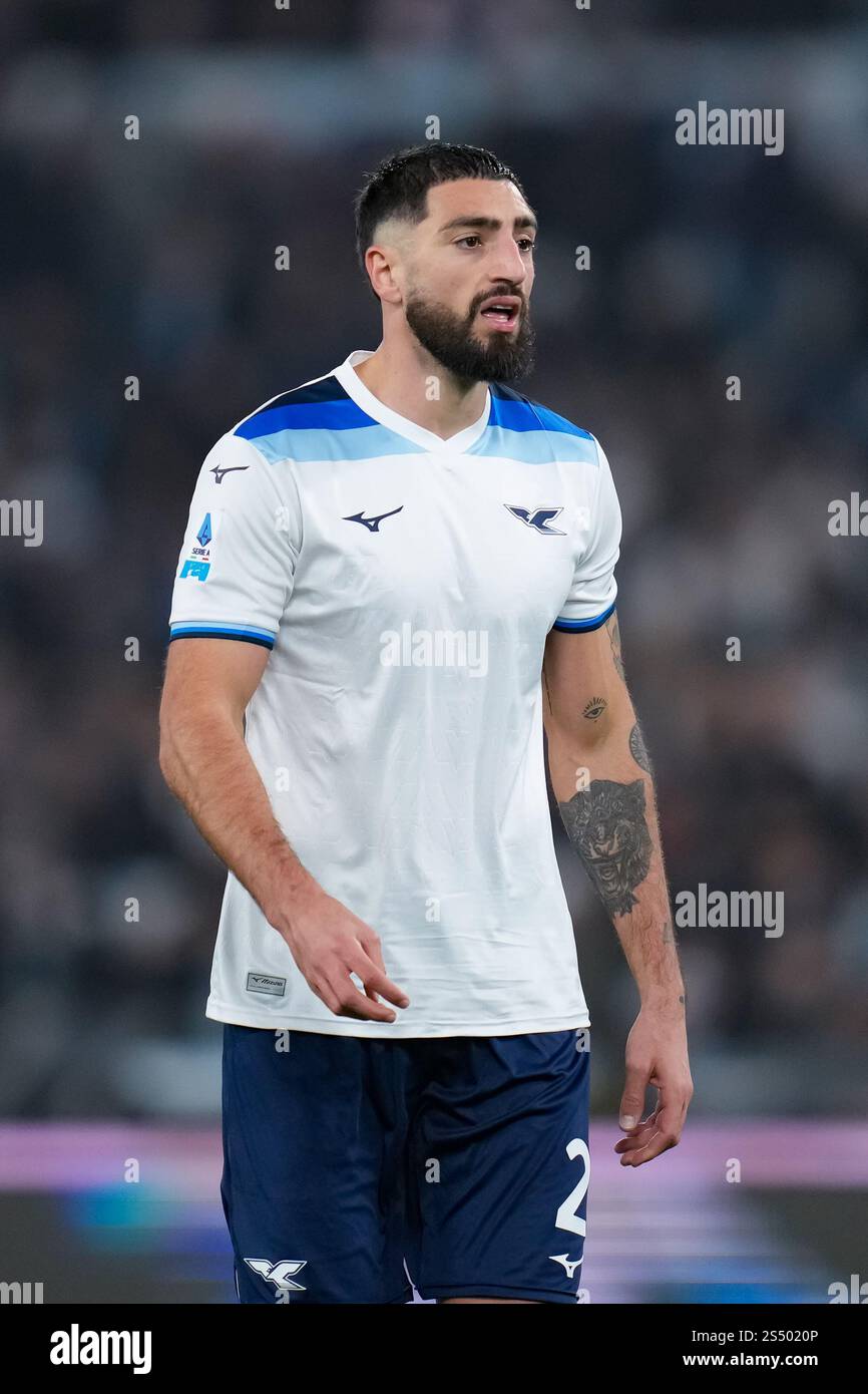 Rome, Italy. 10th Jan, 2025. Samuel Gigot of SS Lazio looks on during ...