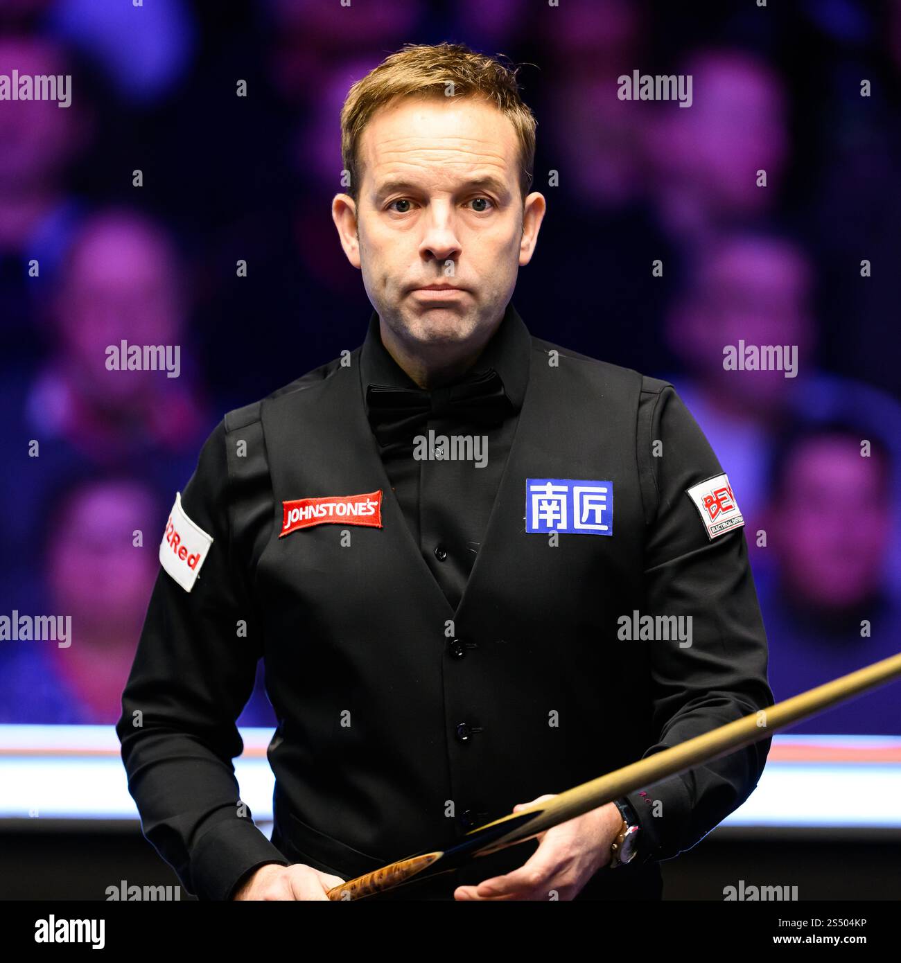 LONDON, UNITED KINGDOM. 13th Jan, 25. Ali Carter during the match ...