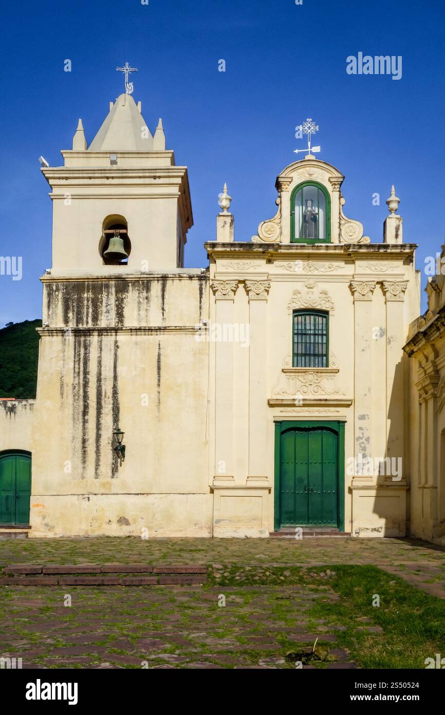 San Bernardo convent, Salta, Argentina. Blue Sky background. San ...