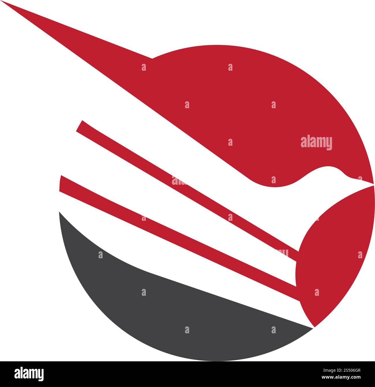 Bird wing Logo Template vector illustration Stock Vector Image & Art ...
