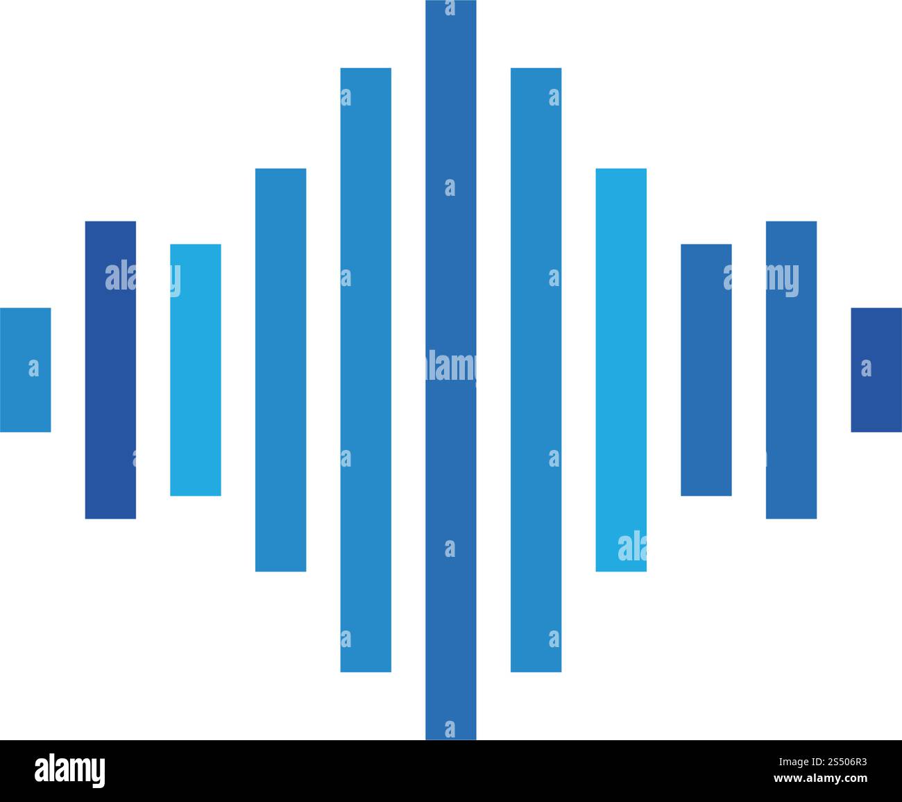 sound wave music logo vector template Stock Vector Image & Art - Alamy