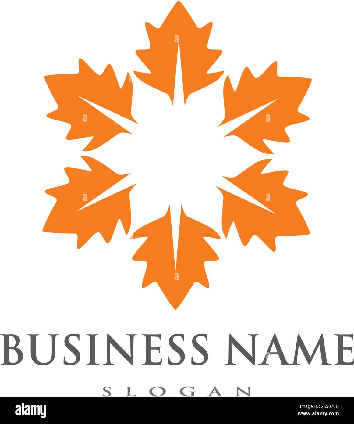 Autumn Leaf Logo template vector illustration Stock Vector Image & Art - Alamy