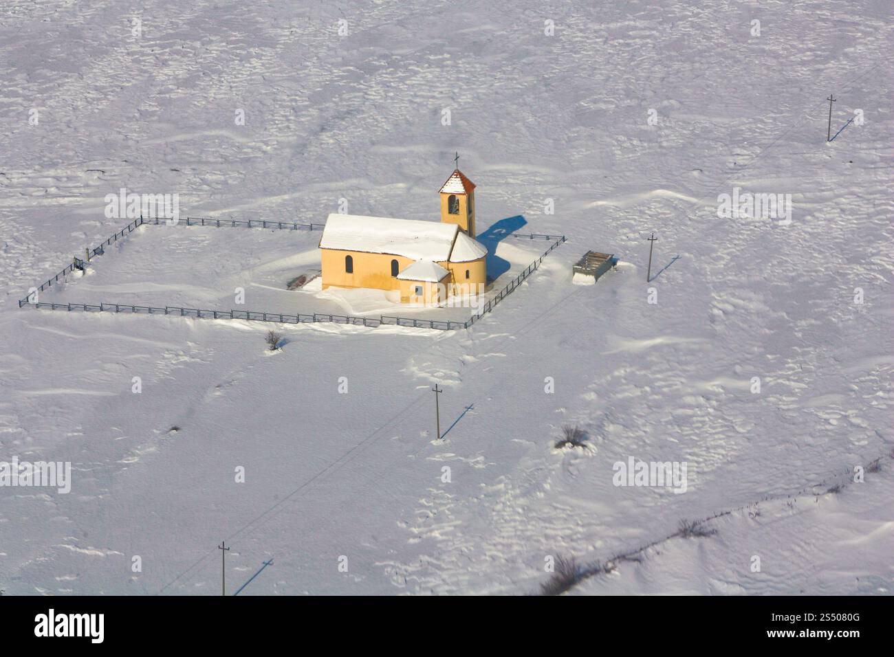 January 13, 2025, Vermosh, Vermosh, Albania: A Catholic church is seen ...