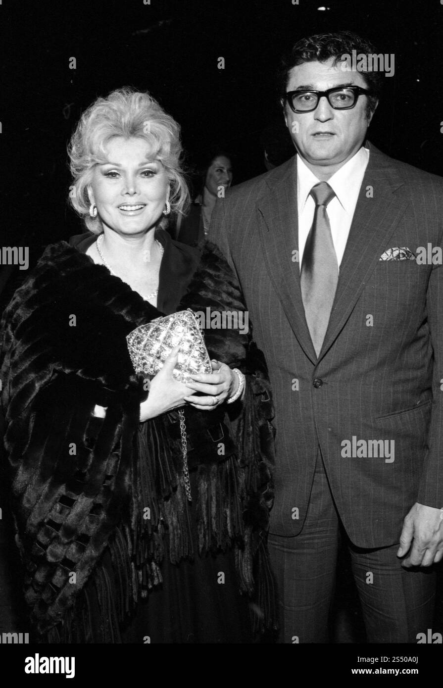 Zsa Zsa Gabor and Michael O'Hara Circa 1980's Credit: Ralph Dominguez ...