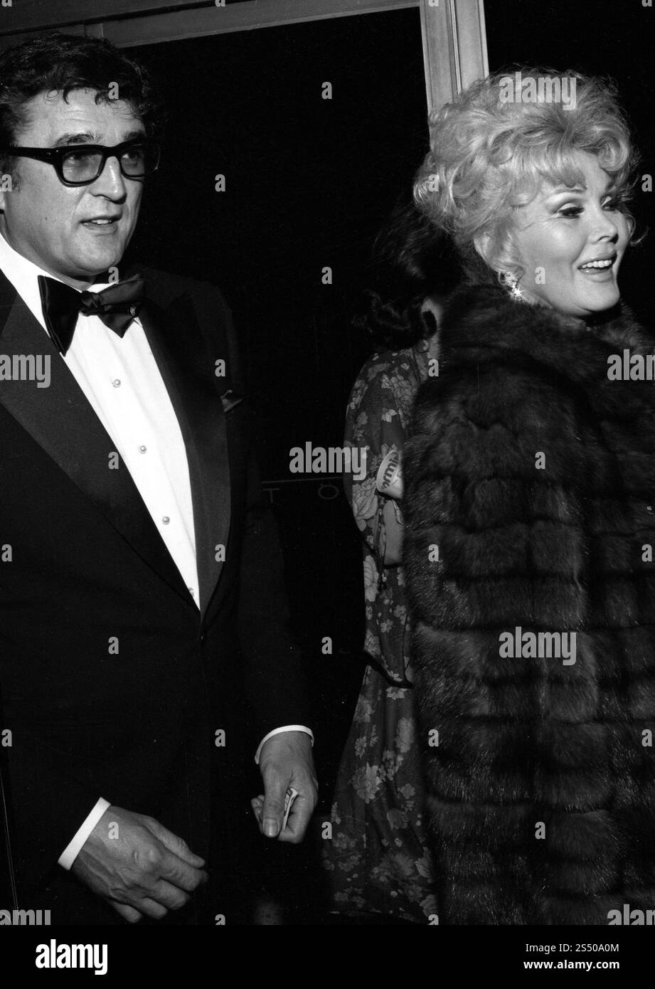 Zsa Zsa Gabor and Michael O'Hara Circa 1980's Credit: Ralph Dominguez ...