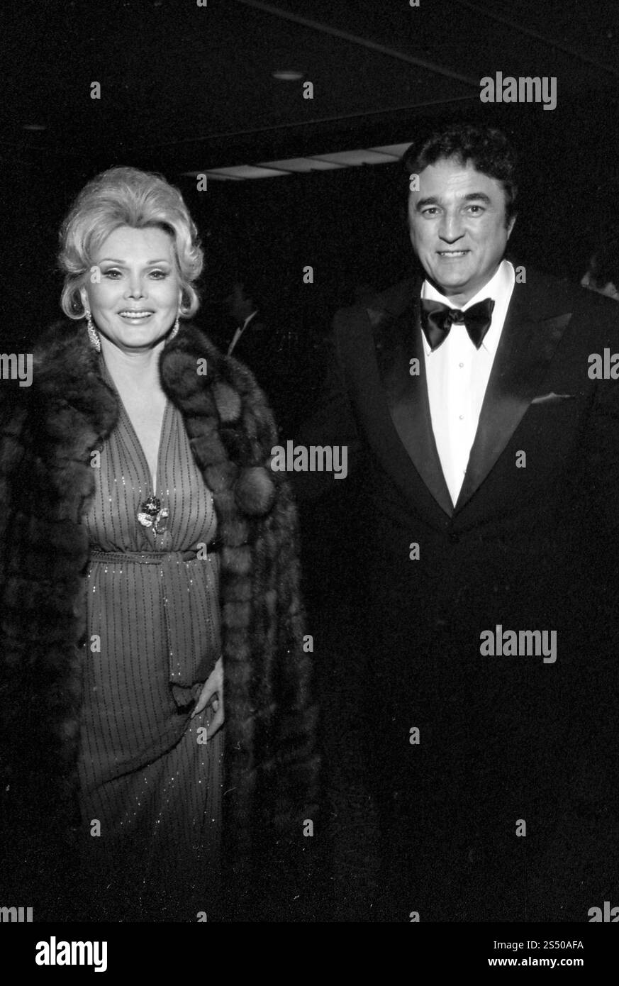 Zsa Zsa Gabor and Michael O'Hara Circa 1980's Credit: Ralph Dominguez ...