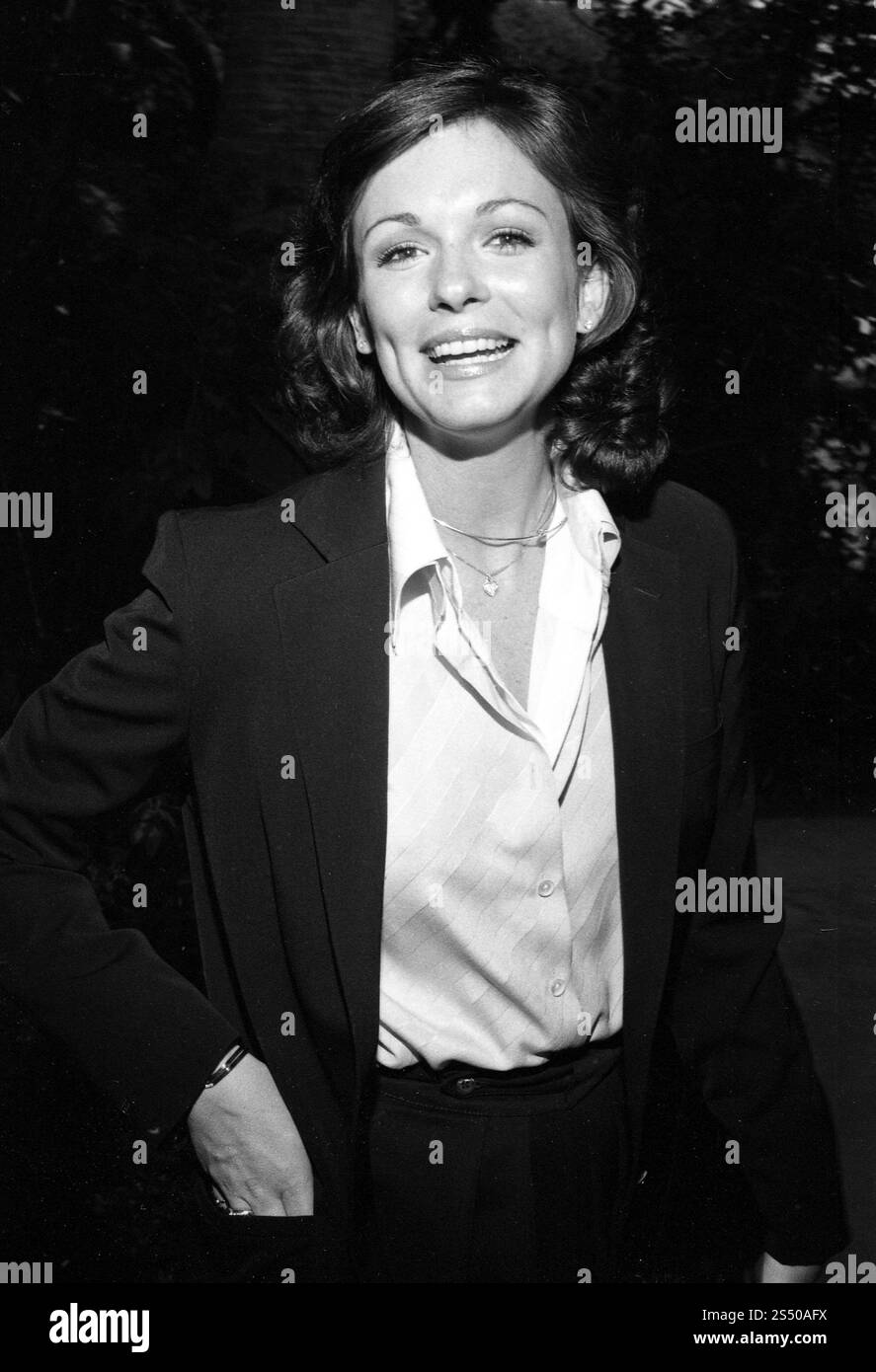 Phyllis George Circa 1980's Credit: Ralph Dominguez/MediaPunch Stock Photo - Alamy