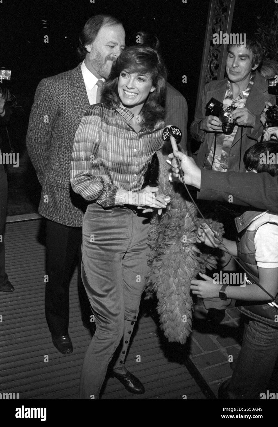 Linda Gray and Ed Thrasher Circa 1980's Credit: Ralph Dominguez ...